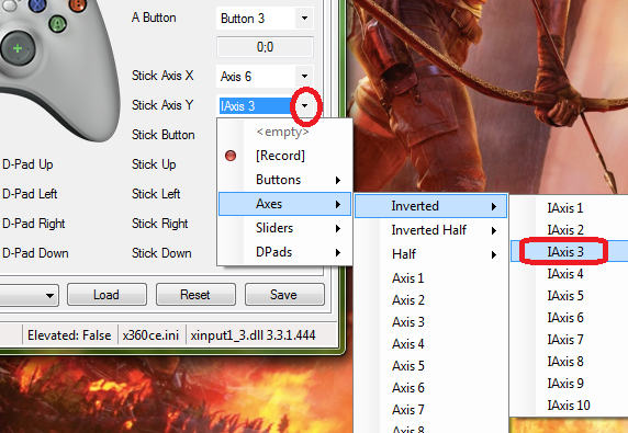 Razorbreak Restringed Zone: Emulador del mando de XBOX360 para Windows